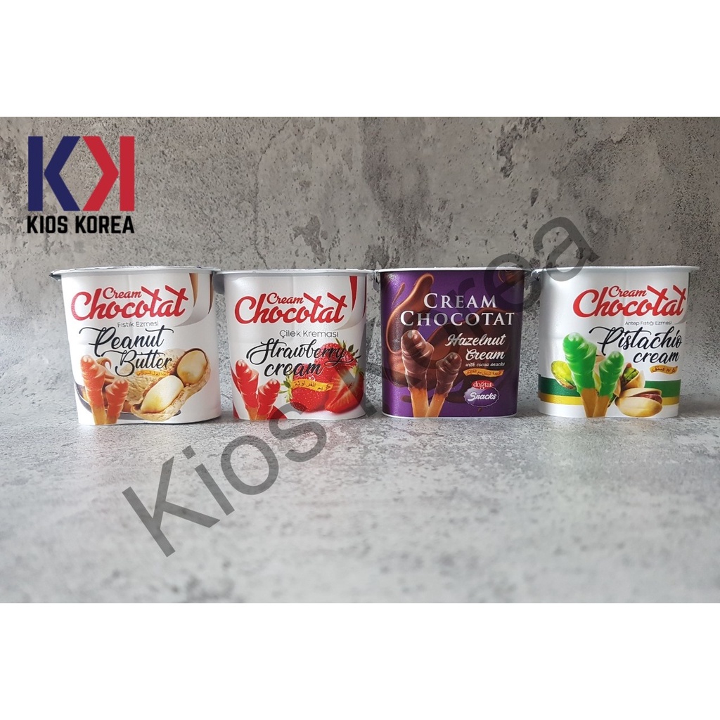 Jual Dogtat Cream Chocotat Hazelnut / Strawberry / Peanut Butter ...