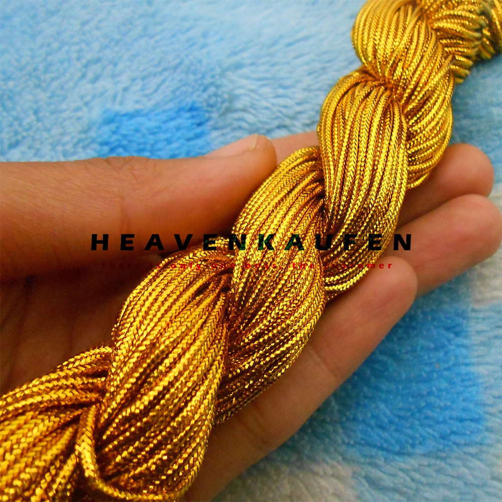 Jual Tali Souvenir Murah Warna Emas/Gold Harga Per Rol | Shopee Indonesia