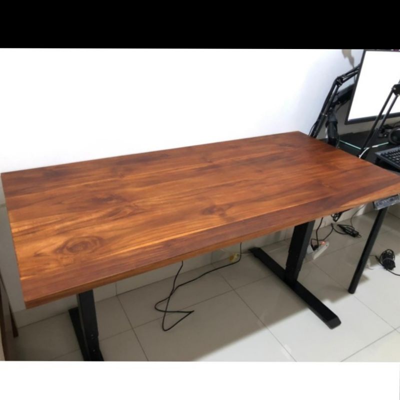 Jual MEJA KAYU KOMPUTER / SETUP PC / MEJA GAMING KOMPUTER / MEJA ...