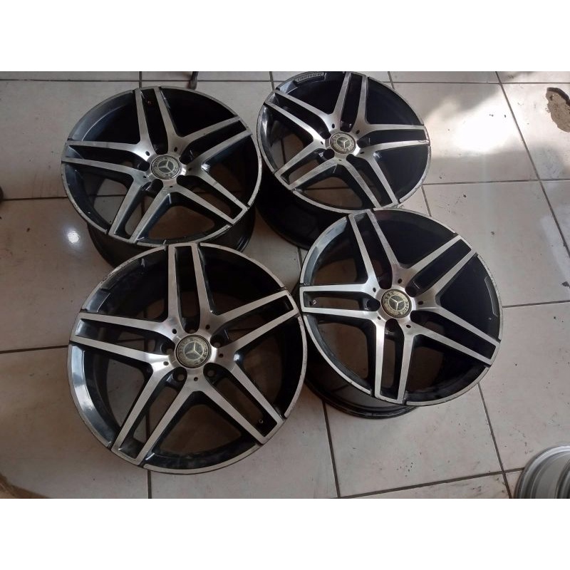 Jual velg rep mercy R18 pcd 5x112 civic camry stream Odyssey innova | Shopee Indonesia