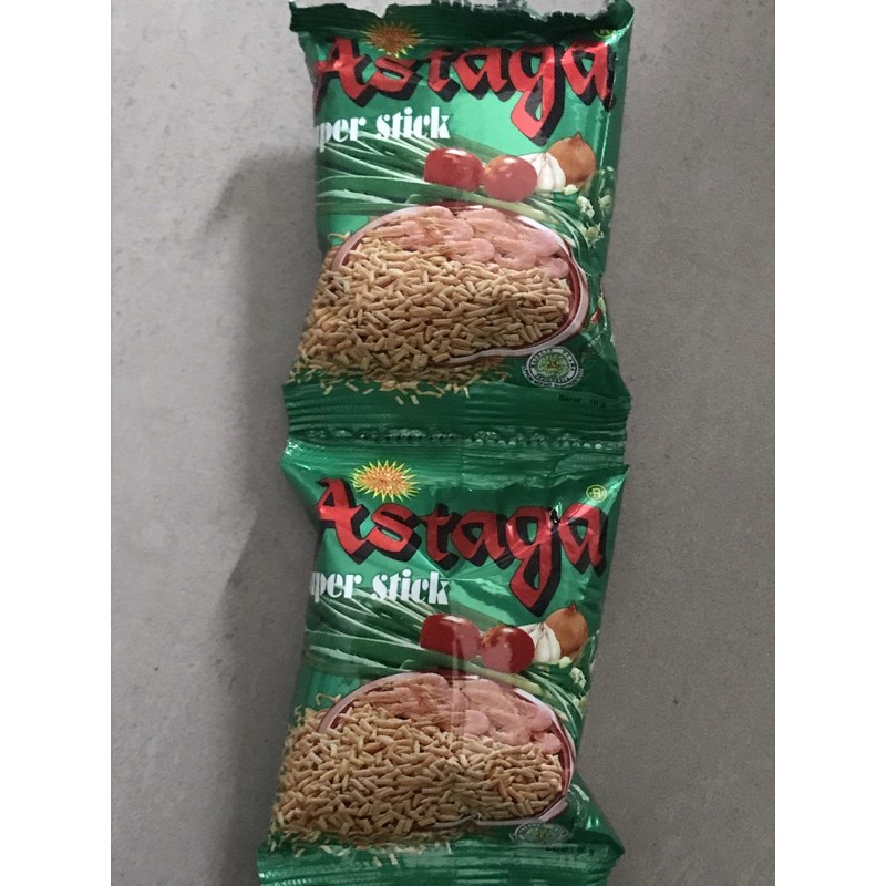 Jual Snack Astaga (1 Renceng) | Shopee Indonesia