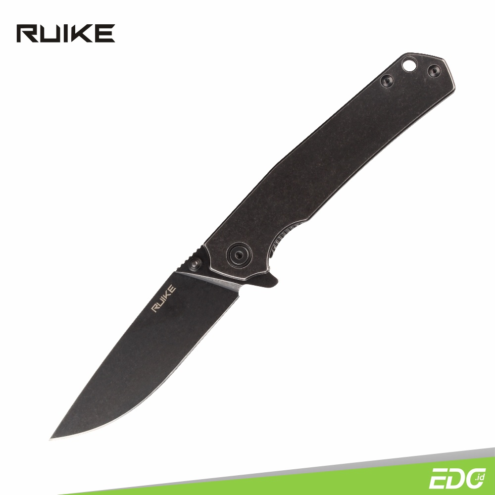 Jual RUIKE P801-SB 14C28N Stainless Black Survival Camping Tool ...
