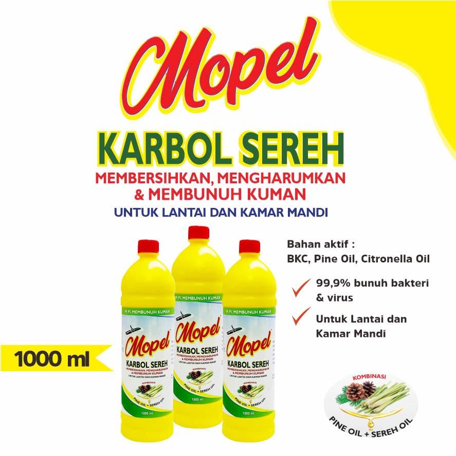 Jual KARBOL SEREH MEREK MOPEL MEMBERSIHKAN LANTAI DAN TOILET | Shopee ...
