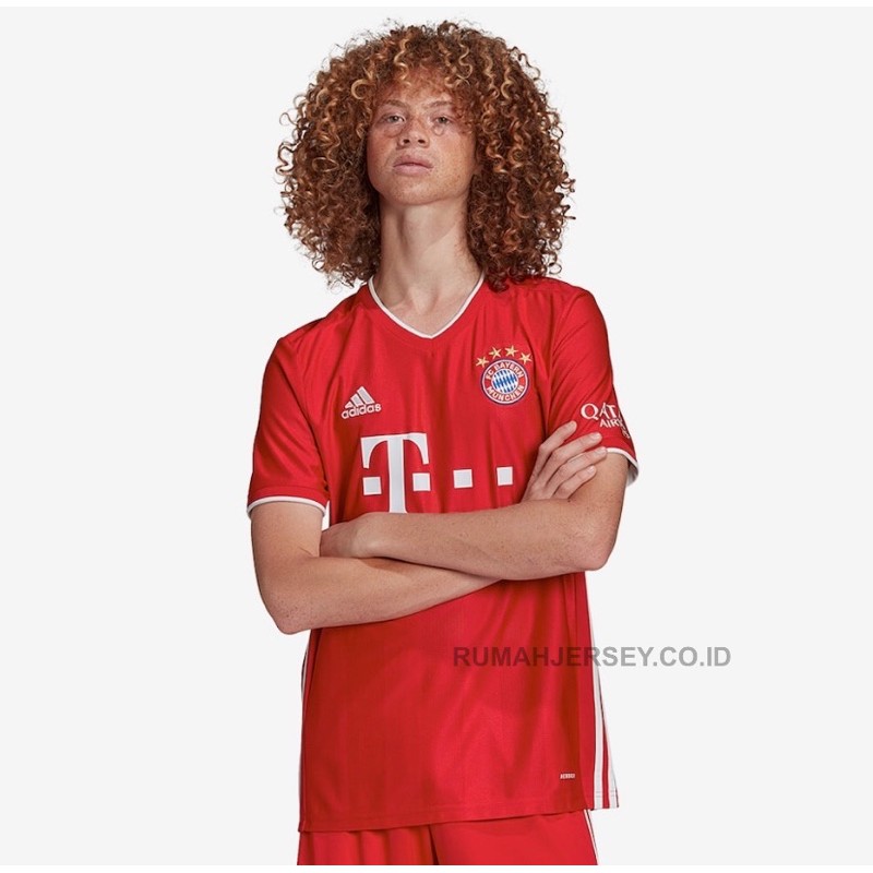 Jual Jersey Bayern Munchen Home 2020/2021 Replica Authentic | Shopee ...