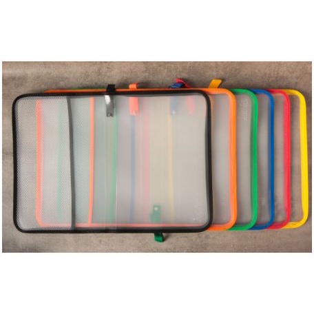 Jual MAP ZIPPER / Map Resleting / Zipper Jaring (Folio / F4) 10 VARIASI ...