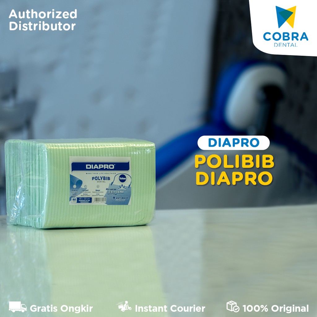 Jual DENTAL BIB POLIBIB DIAPRO | Shopee Indonesia