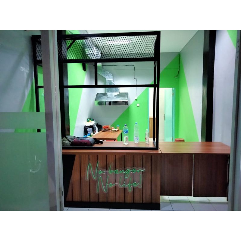 Jual Meja Counter/ Meja Usaha / Meja Resto / Meja Dagang / Booth ...