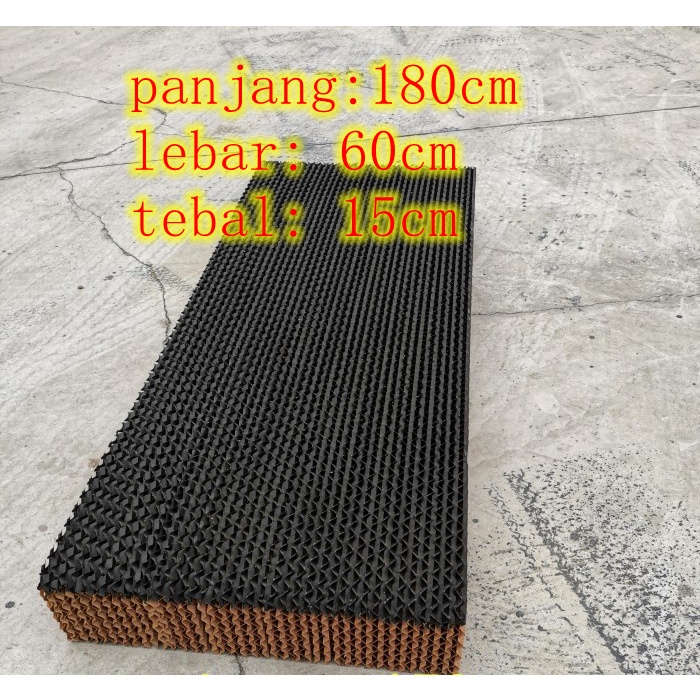 Jual cooling pad celldek cellpad 180x60x15 cm alat kandang ternak ayam pendingin suhu ruangan ...