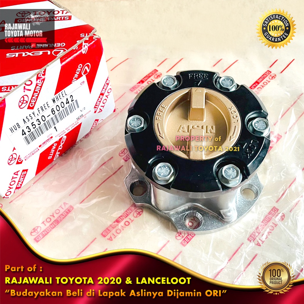 Jual Free Wheel Land Cruiser VX80 & Hardtop 2F, BJ40 & FJ40 Roda Depan ...