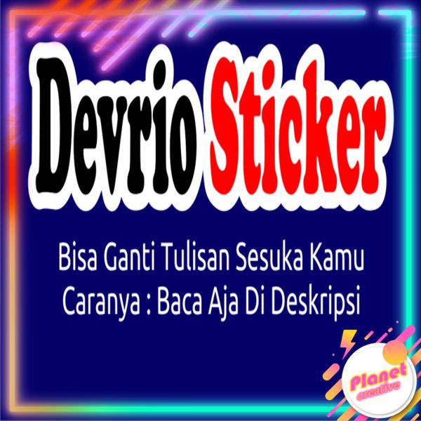 Jual Stiker Tulisan Custom Cutting Sticker 19 x 5 cm (3 Warna) | Shopee ...