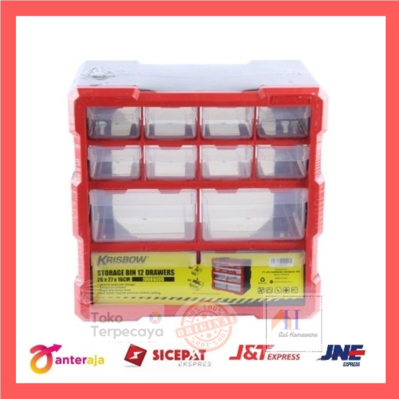 Jual Krisbow Kotak Perkakas 12/Kotak Perkakas/tool box | Shopee Indonesia