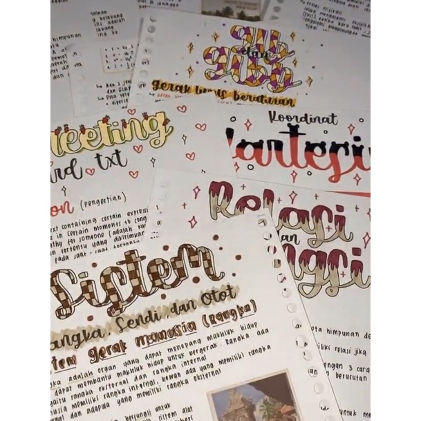 Jual JASA TULIS JUDUL NAMA || JASA TULIS CATATAN STUDYGRAM LETTERING ...