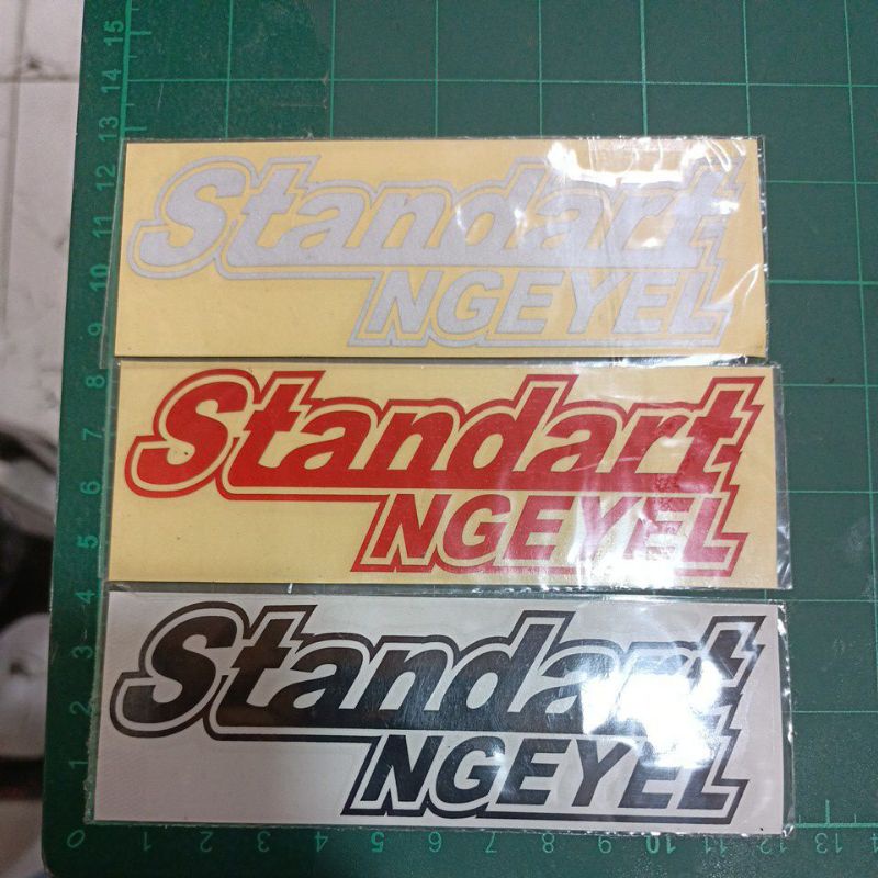 Jual Stiker cutting "standar ngeyel" | Shopee Indonesia