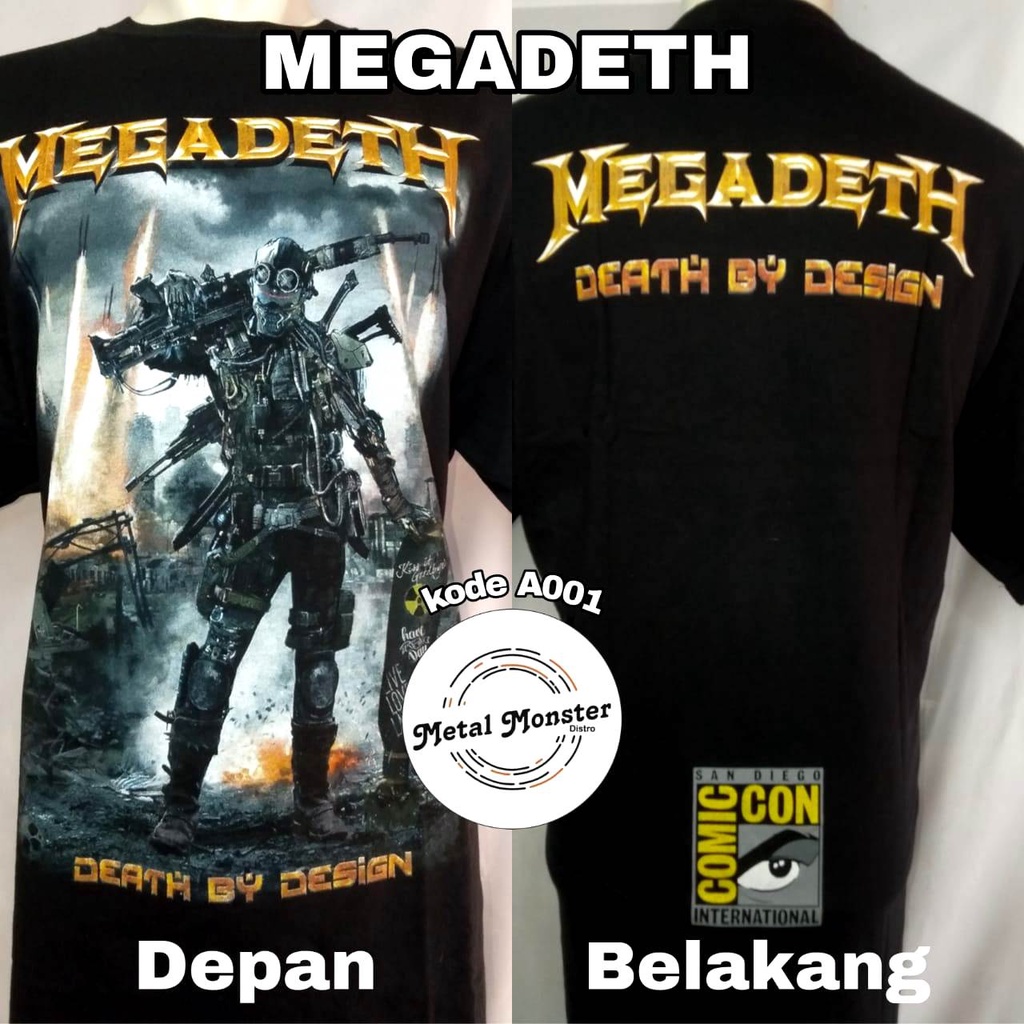 Jual Kaos Megadeth / Kaos Metal / Kaos Distro Band Metal Sablon ... Jual Kaos Megadeth / Kaos Metal / Kaos Distro Band Metal Sablon ...