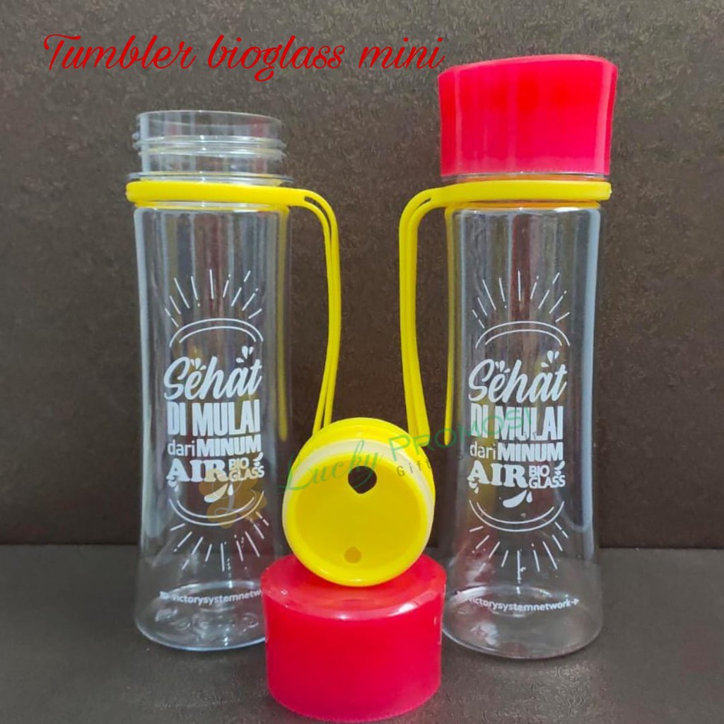 Jual Tumbler bioglass/ Tumbler biomini MCI / Tumbler bioglass mini ...