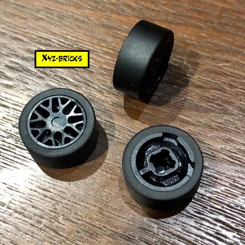 Jual LEGO PARTS 4246901 4613162 - Tyre Low Narrow Dia 14.58x6.24 Black ...