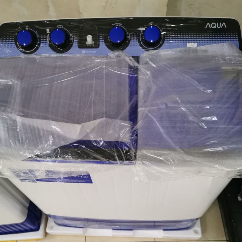 Jual mesin cuci Aqua QW 1030HT new updte typr P1080/1050 10Kg 2 Tabung ...
