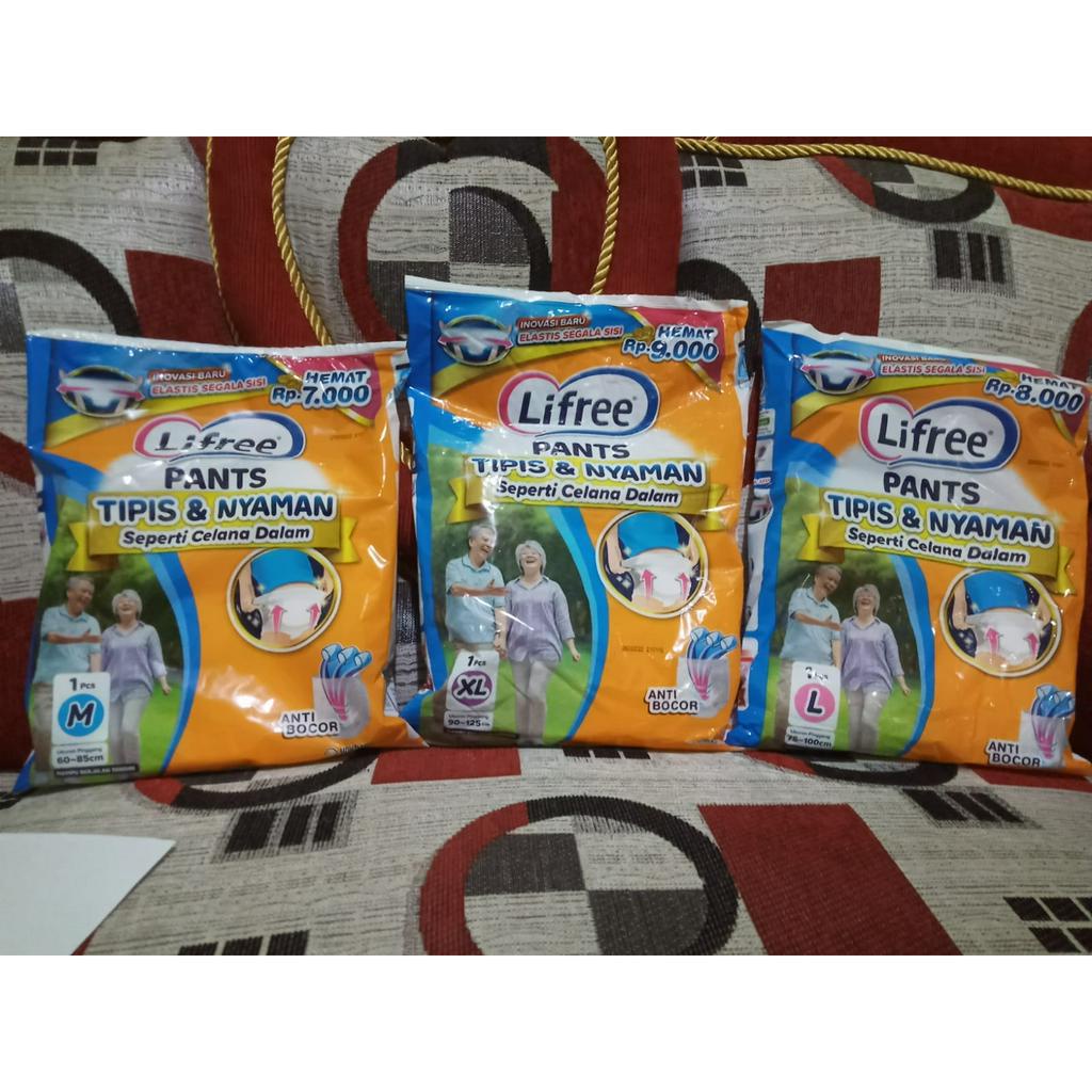 Jual Lifree Popok Celana Dewasa M L XL XXL | Shopee Indonesia