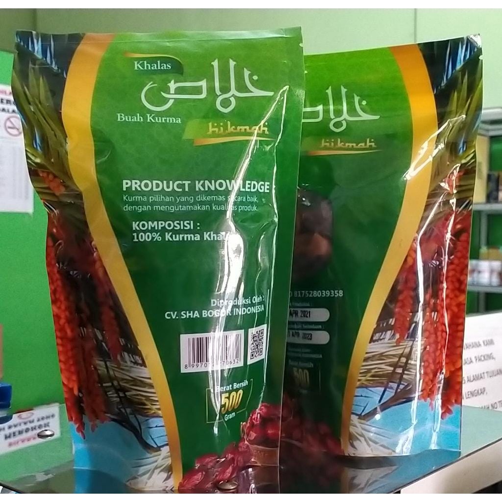 Jual Kurma Hikmah Khalas 500 Gram / Kurma Hikmah KHALAS | Shopee Indonesia