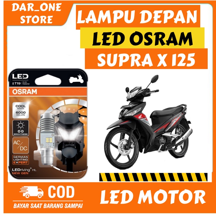 Jual LAMPU DEPAN LED OSRAM HONDA SUPRA X 125 ORIGINAL | Shopee Indonesia