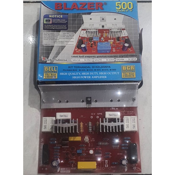 Jual DRIVER BLAZER 500W MONO BELL | Shopee Indonesia