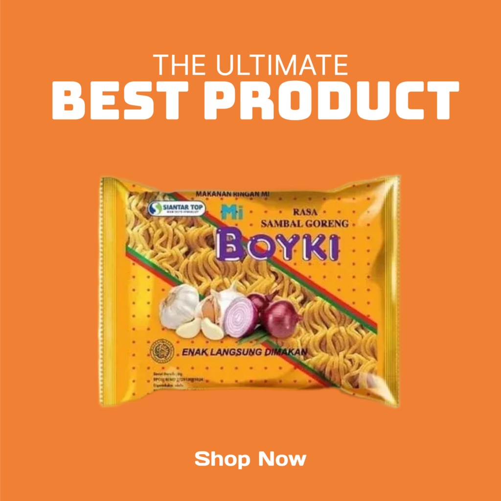 Jual mie boyki renceng snack viral mie jadoel rasa mie goreng 1pcs ...