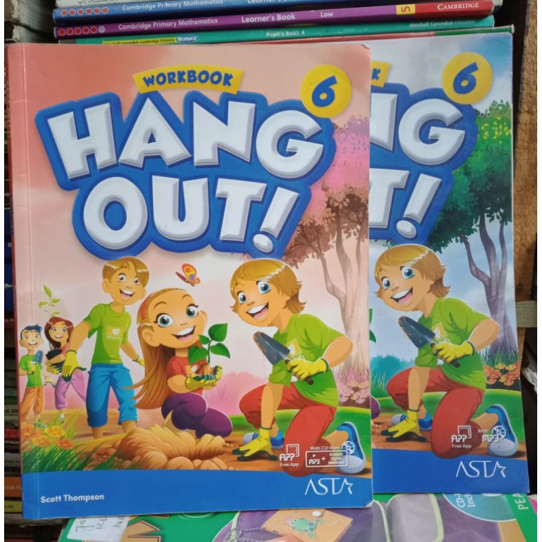 Jual Hang out 6 student book-workbook.ORIGINAL | Shopee Indonesia