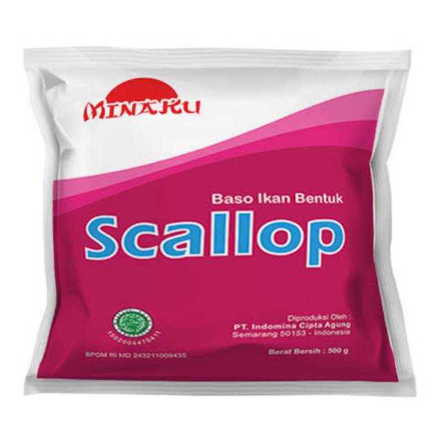 Jual Minaku Frozen Food Scallop | Shopee Indonesia
