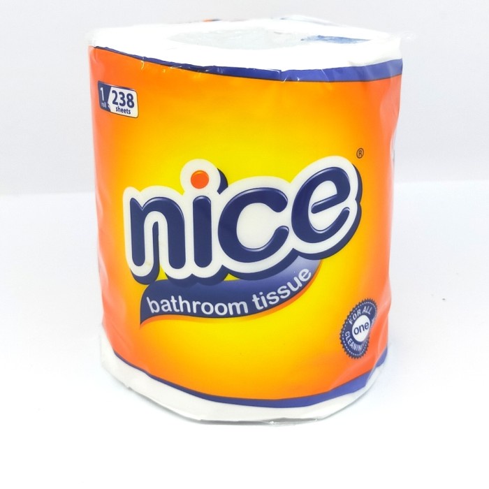 Jual Tissue Bathroom Roll NICE 238 Sheets 2 Ply Tisu Gulung Toilet WC ...