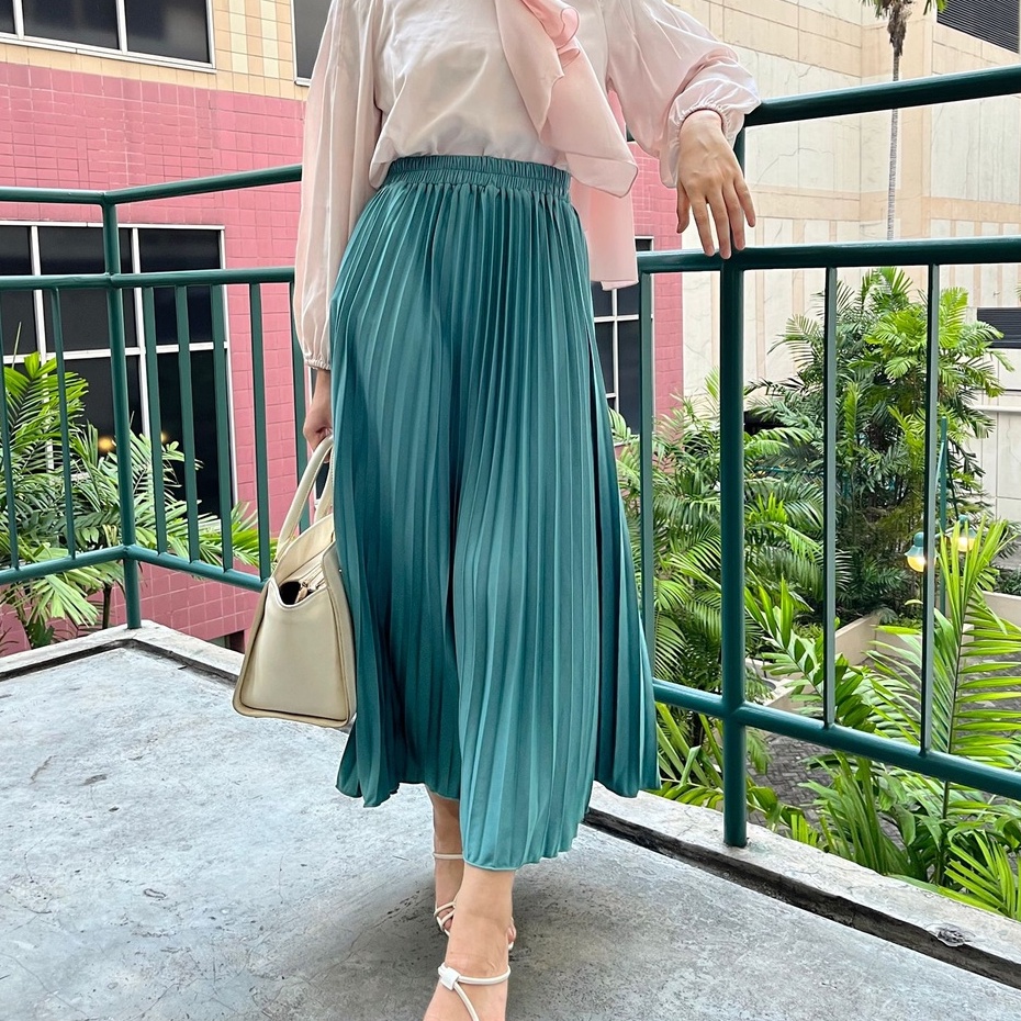 Jual Plisket skirt (Audrey plisket) | Shopee Indonesia