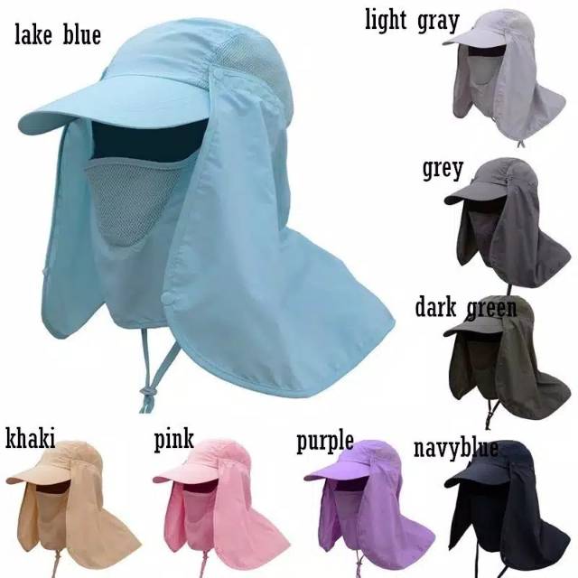 Jual TOPI MANCING JEPANG FULL FACE/ TOPI MANCING MANIA ANTI ANGIN ANTI ...