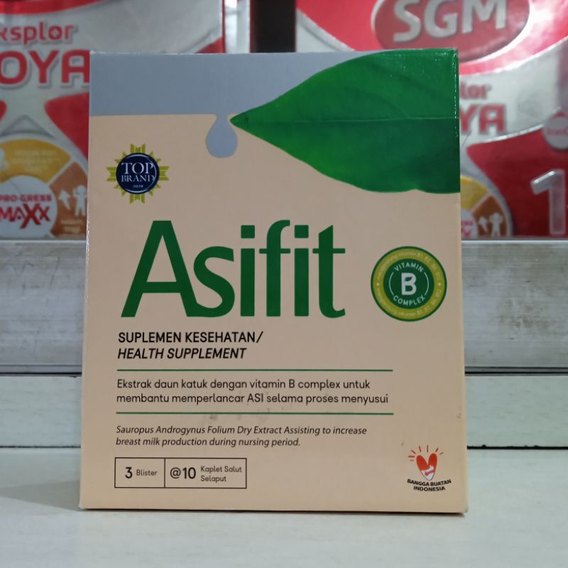 Jual ASIFIT TABLET ISI 30 (MEMBANTU MELANCARKAN ASI) | Shopee Indonesia