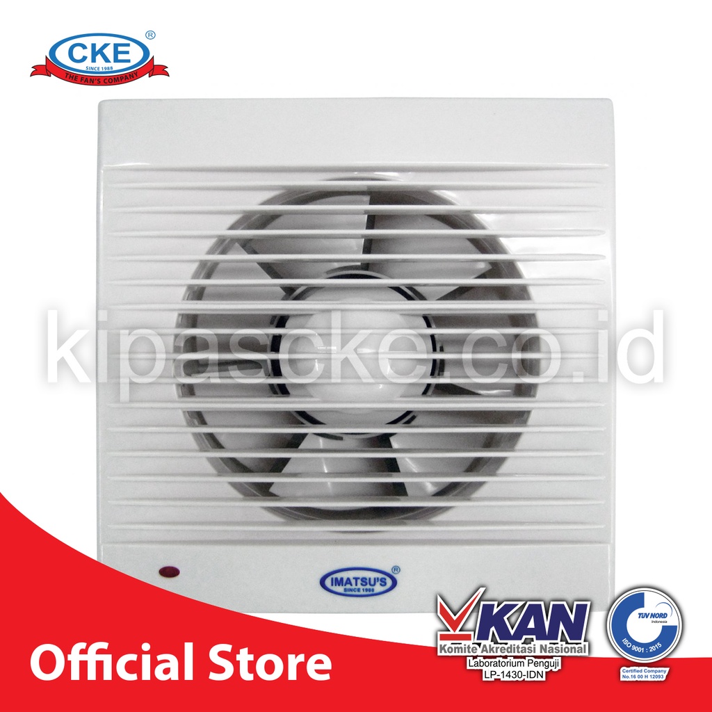 Jual Exhaust Fan Toilet/exhaust dinding 6 inch/Kipas Hexos Hisap Kamar ...