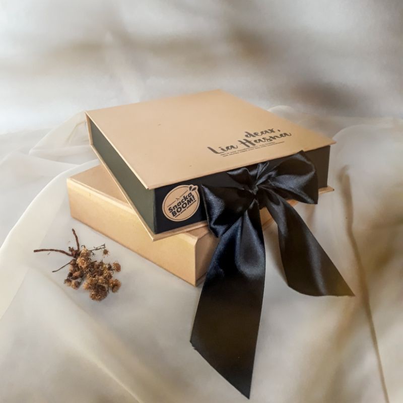 Jual CUSTOM TEKS BOX SATUAN | box kado | hadiah | giftbox | packaging ...