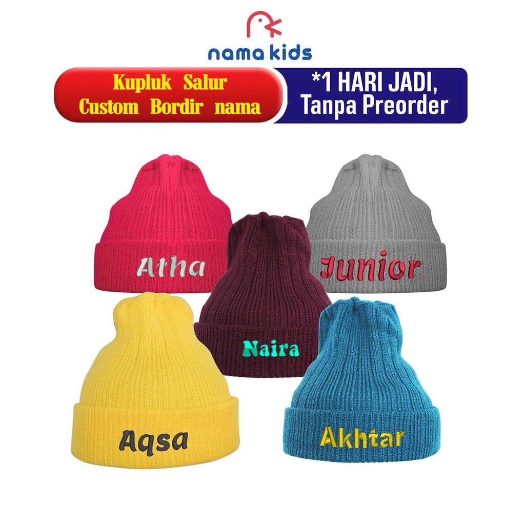 Jual KUPLUK NAMA BAYI SALUR KUPLUK NAMA ANAK KUPLUK BORDIR NAMA KUPLUK ...