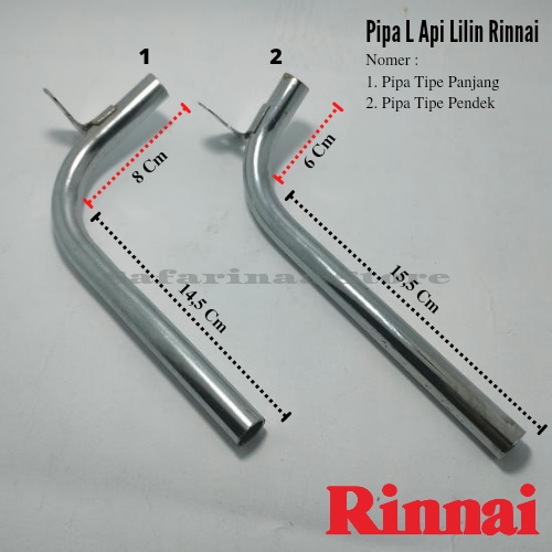 Jual PIPA L API LILIN RINNAI & BURNER KUNINGAN API LILIN | Shopee Indonesia