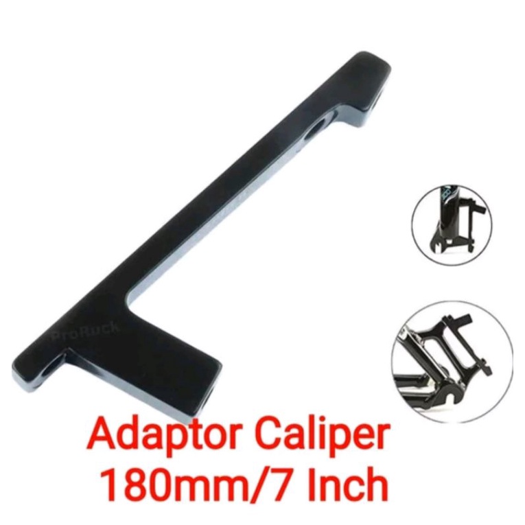 Jual Adaptor Caliper 180mm 7 Inch Adapter Rotor Bracket Cakram Sepeda ...