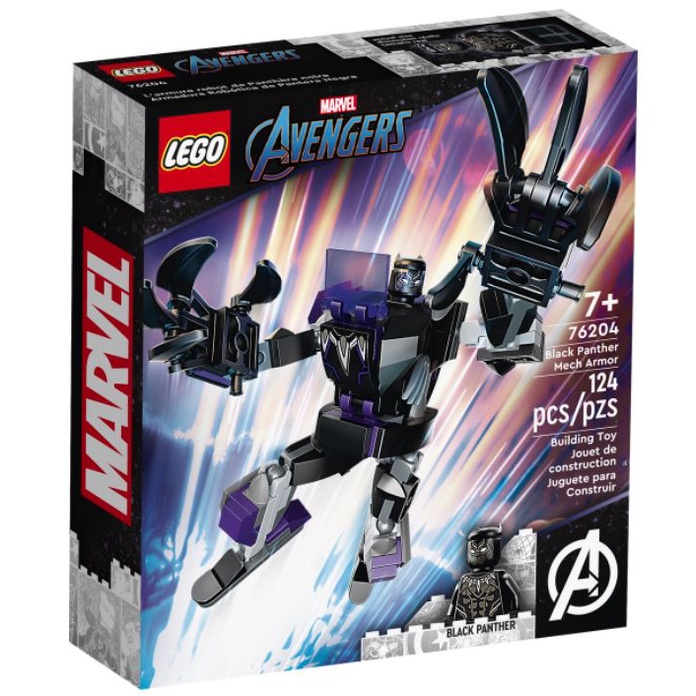 Jual Lego 76204 SuperHeroes Black Panther Mech Armor mainan anak ...