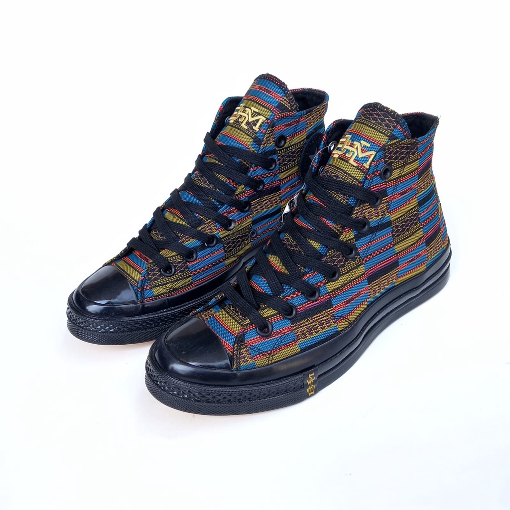 Jual SEPATU CONVERSE CHUCK TAYLOR ALL STAR 70s HIGH BHM PATCHWORK BLACK ...