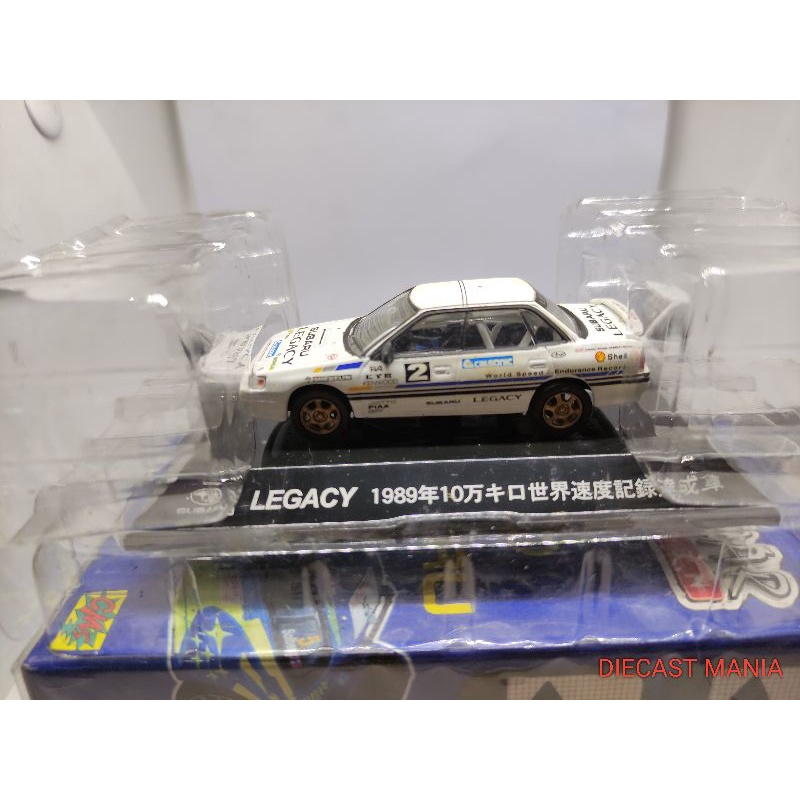 Jual CMS RALLY CAR DIECAST 1:64 CM'S SS 10 SUBARU LEGACY 1989 (super ...