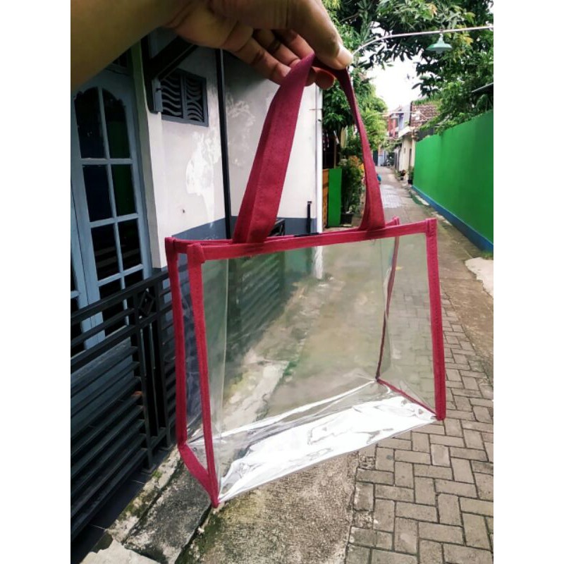 Jual 25x20x10 Beli Satuan Boleh Banget!!! Tas Mika Polos Termurah! Tas ...