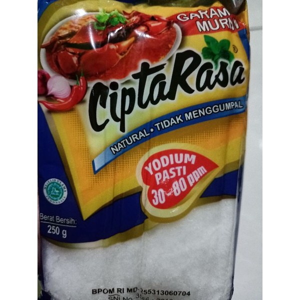 Jual Garam Cipta Rasa 250 g | Shopee Indonesia