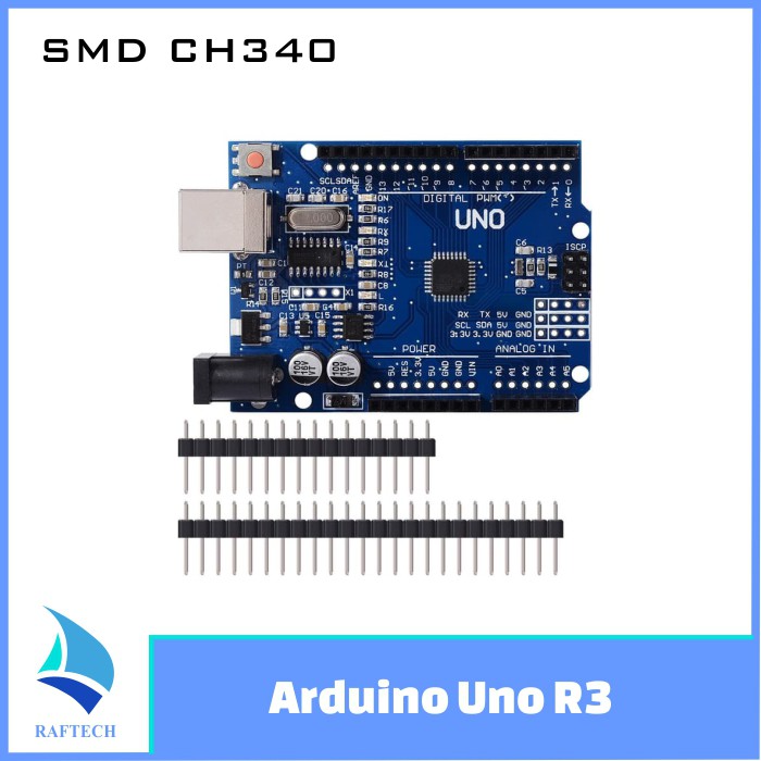 Jual Arduino Uno r3 Compatible CH340 SMD Atmega328p | Shopee Indonesia