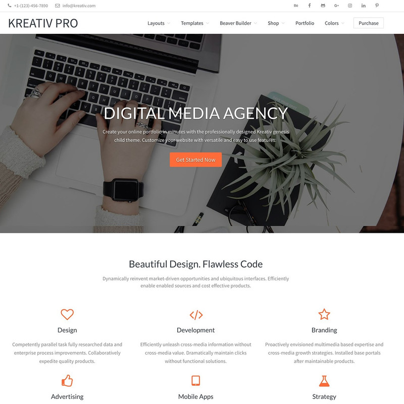 Jual StudioPress Kreativ Pro Genesis WP Theme | Shopee Indonesia