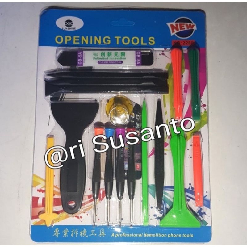 Jual Repair Opening Tools Kit Set / Fullset (Tools pembuka LCD ...