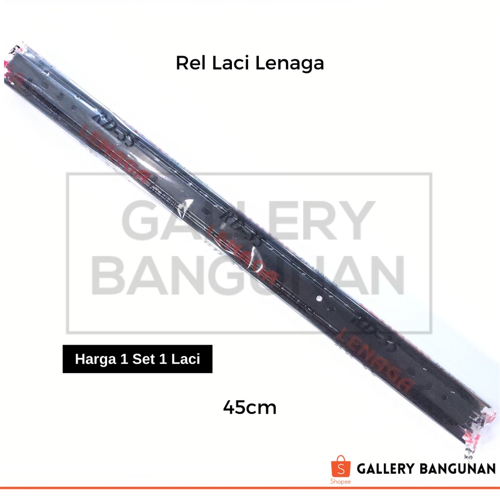 Jual (45cm) Rel Laci Lenaga dari Huben Sliding Lemari Dorong Tarik ...