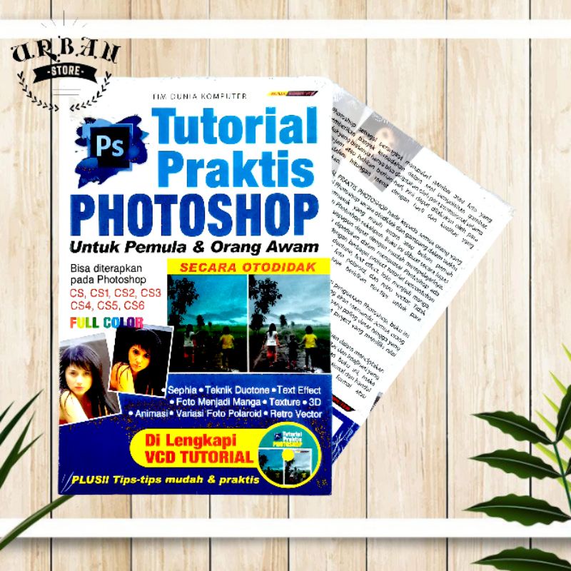 Jual Buku Tutorial Praktis Photoshop Shopee Indonesia