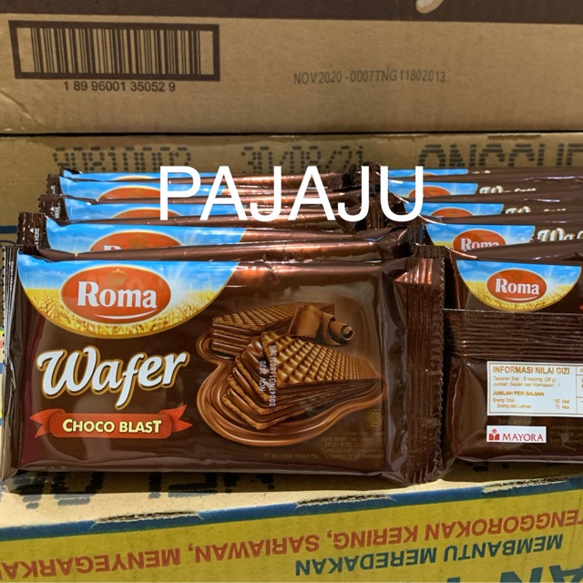 Jual Roma Wafer Choco Blast 10 sachet PROMO MURAH | Shopee Indonesia