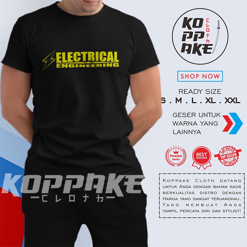 Jual Kaos Electrical Engineering Teknik Listrik Baju Profesi | Shopee ...
