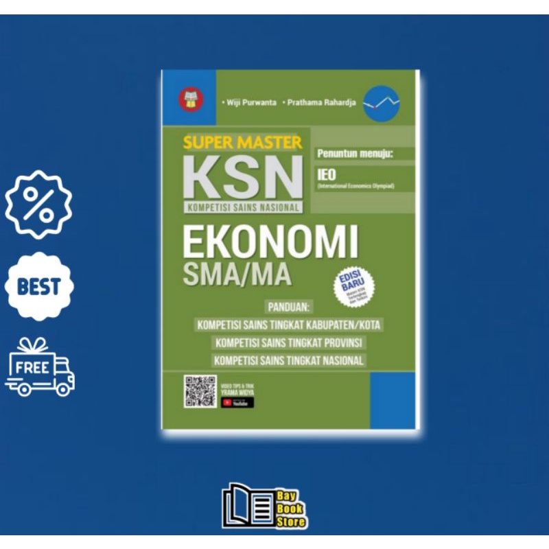 Jual BUKU SUPER MASTER KSN (KOMPETISI SAINS NASIONAL) EKONOMI SMA/MA | Shopee Indonesia